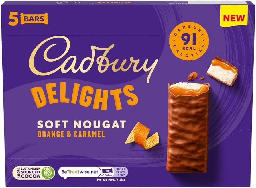 Cadbury Orange Delights 5-Pack– CandyExotica.com